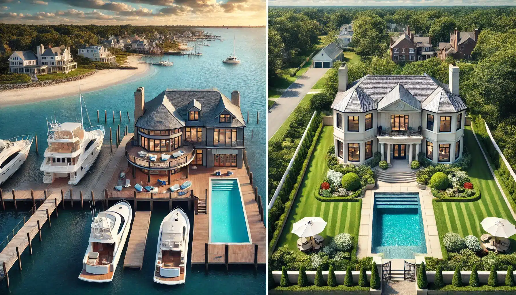 Waterfront vs Inland Luxury Homes: Discovering the Ideal Living